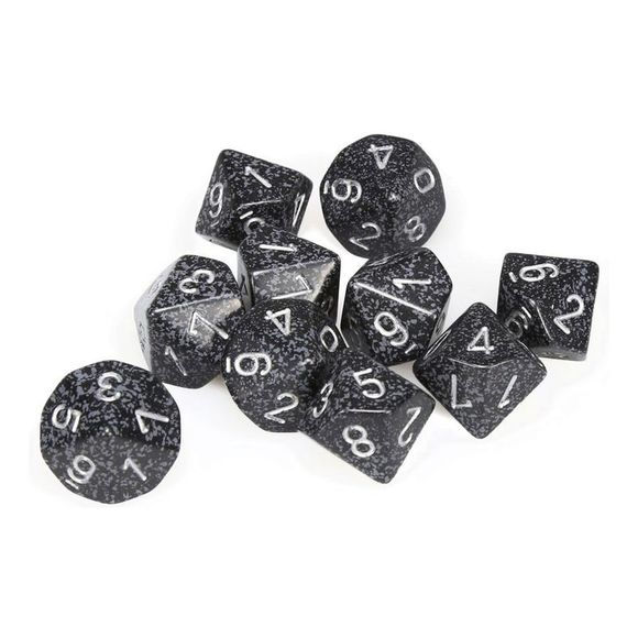 Chessex | Games | Chessex Speckled Ninja D Dice Set 10 | Poshmark